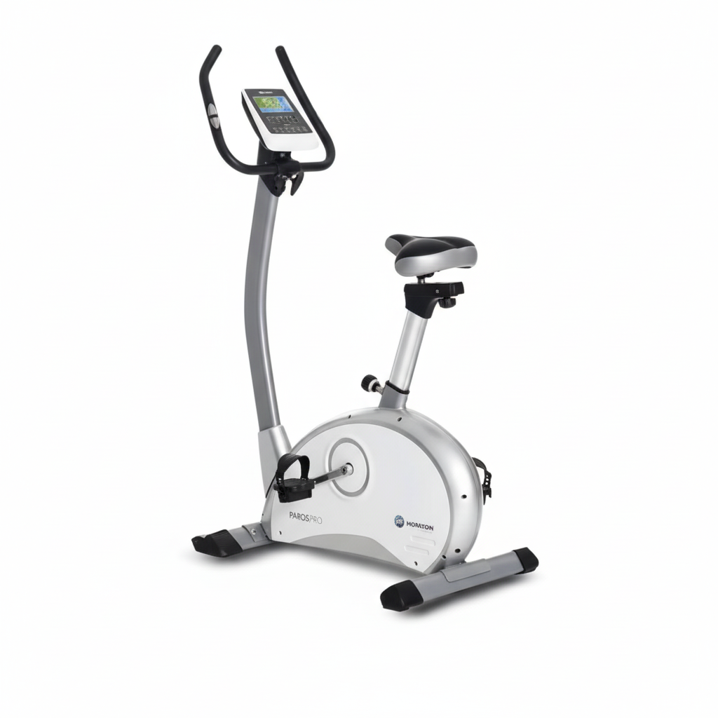 Paros Pro Upright Exercise Bike - 16 Levels, Heart Rate Monitor – Power ...